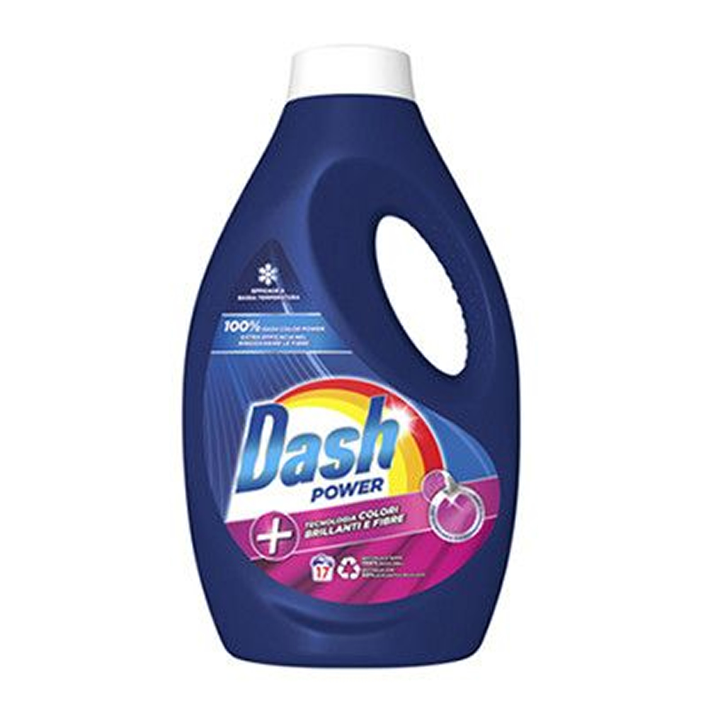 Dash Detersivo Lavatrice Liquido Power + Tecnologia Colori Brillanti e ...