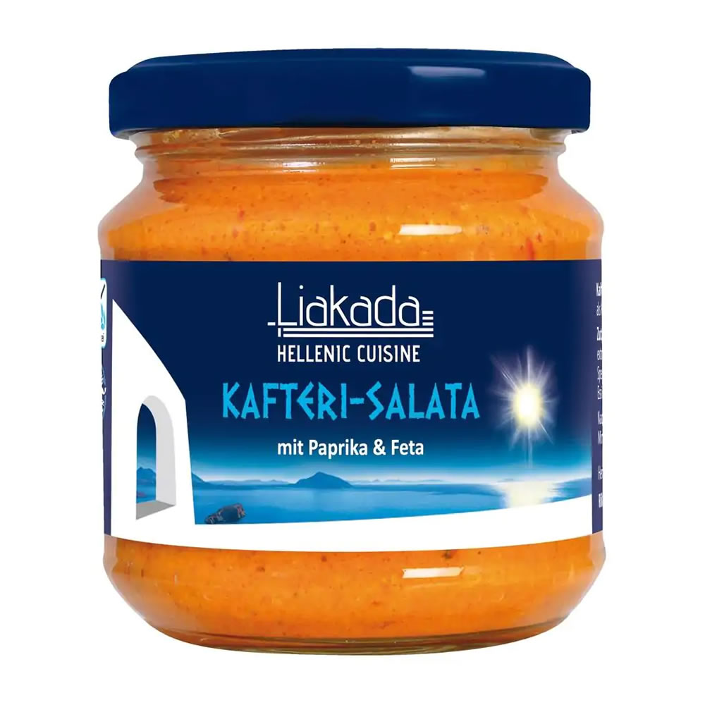 Liakada Kafteri Salata, Crema di Paprika con Feta 180 g | NonPesa.it ...