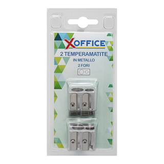 Temperamatite xoffice a 2 fori confezione da 2pz | NonPesa.it - Spesa Online