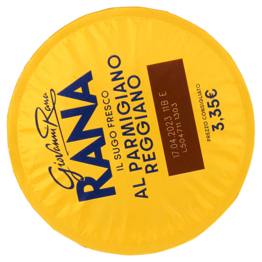 Giovanni Rana il Sugo Fresco al Parmigiano Reggiano 150 g | NonPesa.it ...