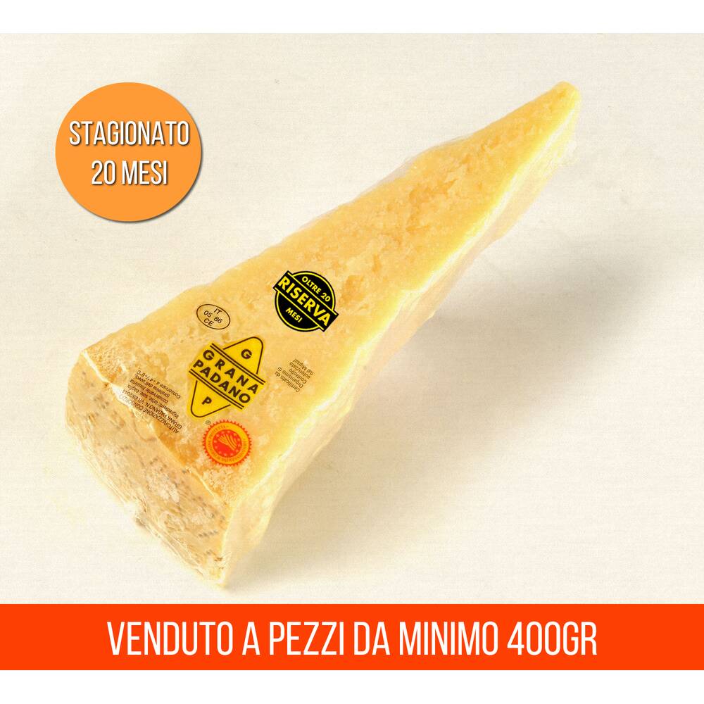Grana padano riserva dop - stagionato 20 mesi | NonPesa.it - Spesa Online Grana padano riserva dop - stagionato 20 mesi | NonPesa.it - Spesa Online