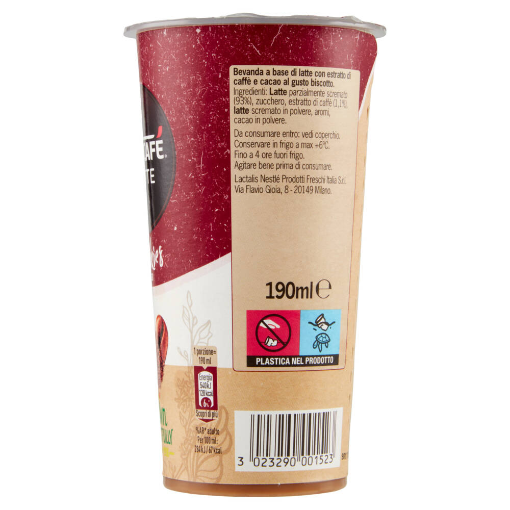 NESCAFÉ Latte Gusto Cookies 190 ml | NonPesa.it - Spesa Online