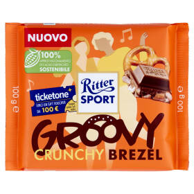 Ritter Sport Groovy Crunchy Brezel 100 g | NonPesa.it - Spesa Online