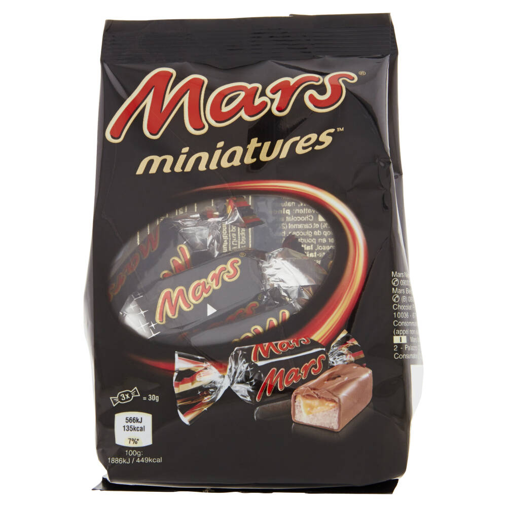 Mars miniatures 130 g | NonPesa.it - Spesa Online