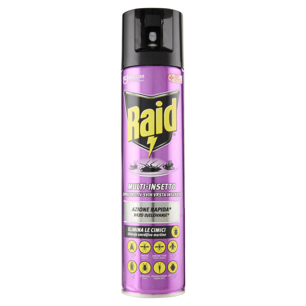 Raid Spray Multinsetto 400 ml | NonPesa.it - Spesa Online