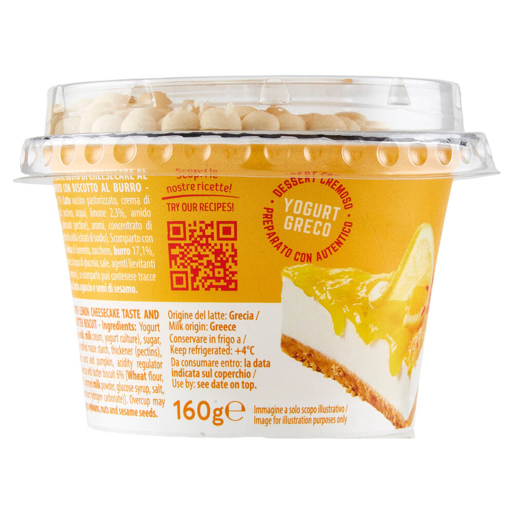 Mevgal Yum Yog lemon cheesecake 160 g | NonPesa.it - Spesa Online