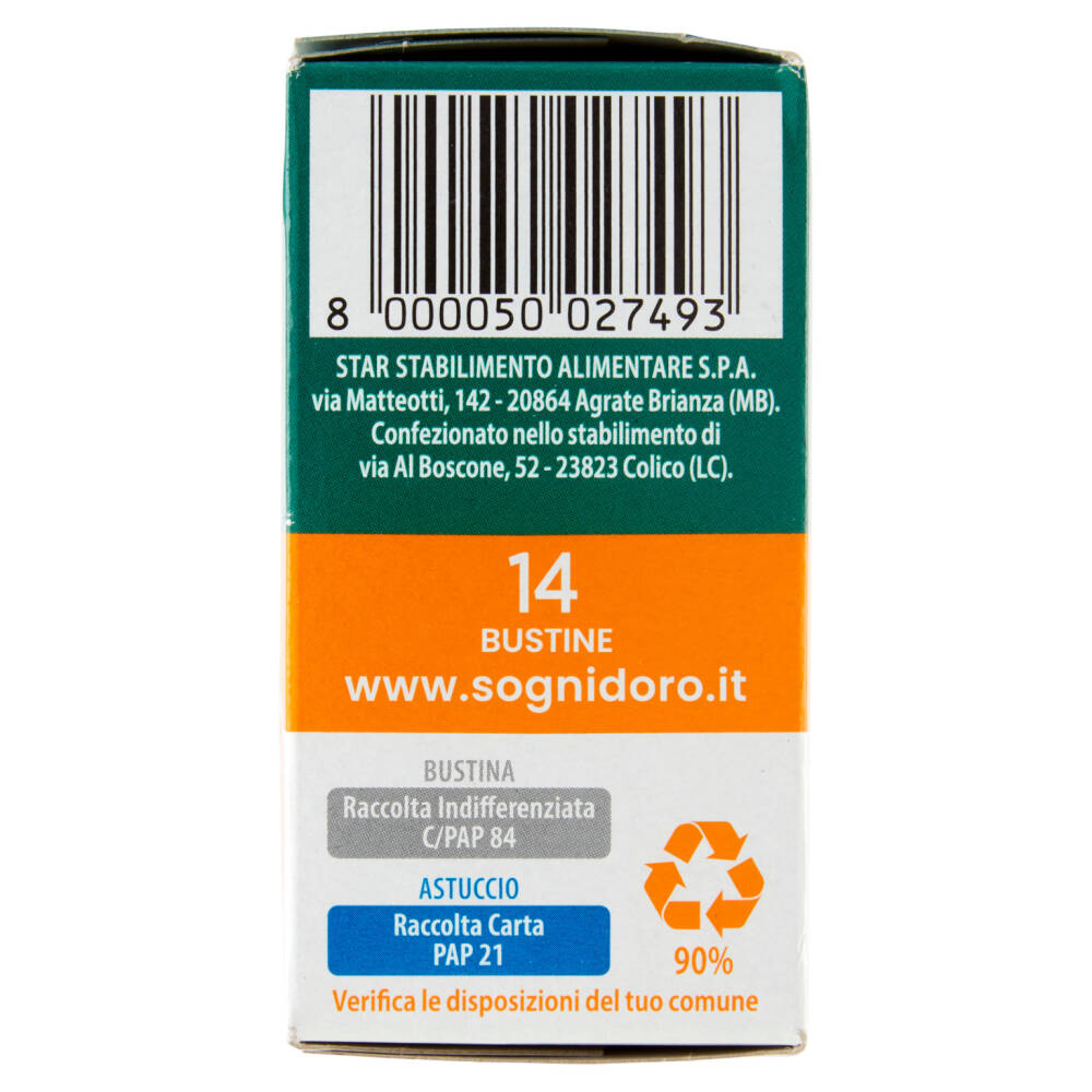 Sognid'oro Plus le Tisane Immuno-Defense Bustine 14 x 4 g | NonPesa.it ...