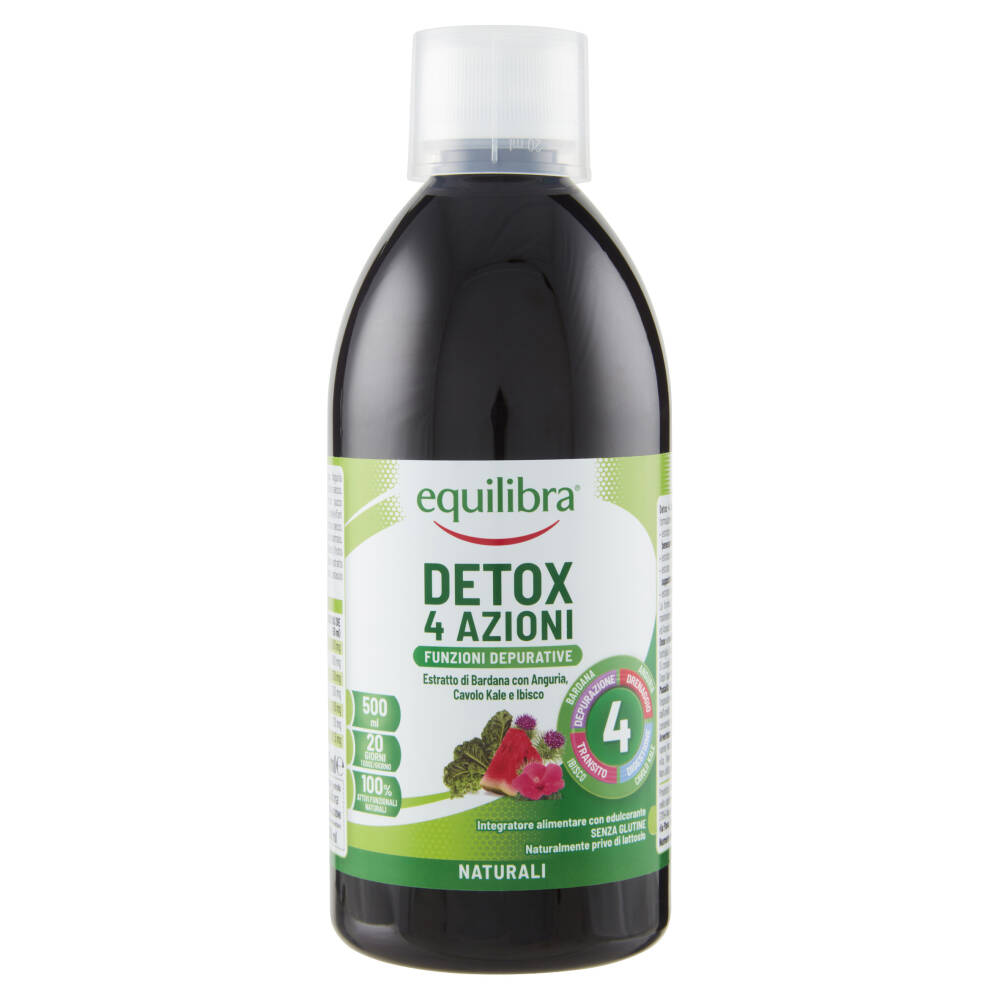 equilibra Detox 4 Azioni Funzioni Depurative 500 ml | NonPesa.it ...