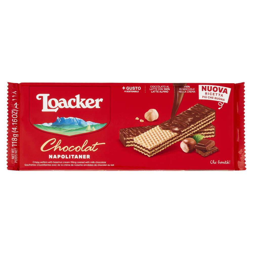 Loacker Chocolat Napolitaner 118 g | NonPesa.it - Spesa Online