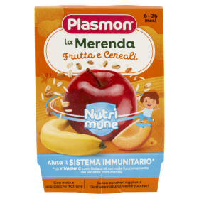 Plasmon la Merenda Frutta e Cereali Nutri mune 2 x 120 g | NonPesa.it ...