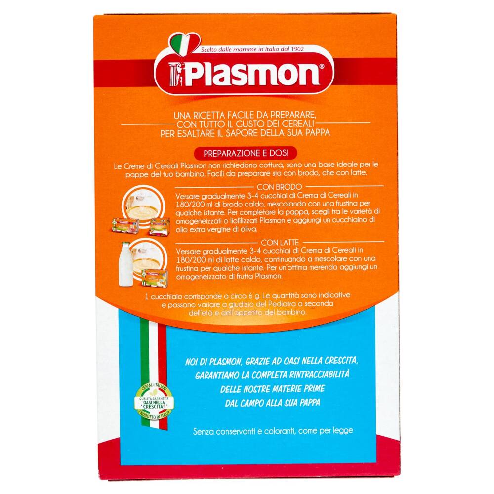 Plasmon Crema di Cereali quattro cereali 230 g | NonPesa.it - Spesa Online