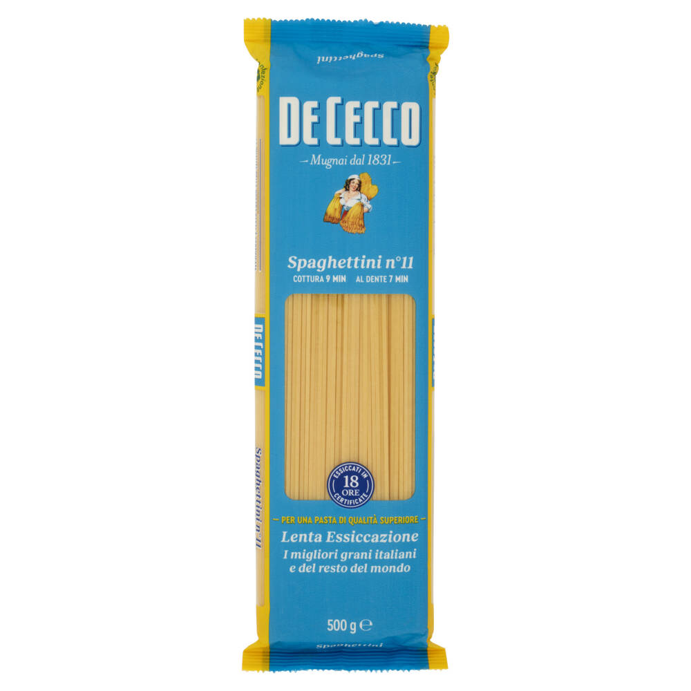 De Cecco Spaghettini n°11 500 g | NonPesa.it - Spesa Online