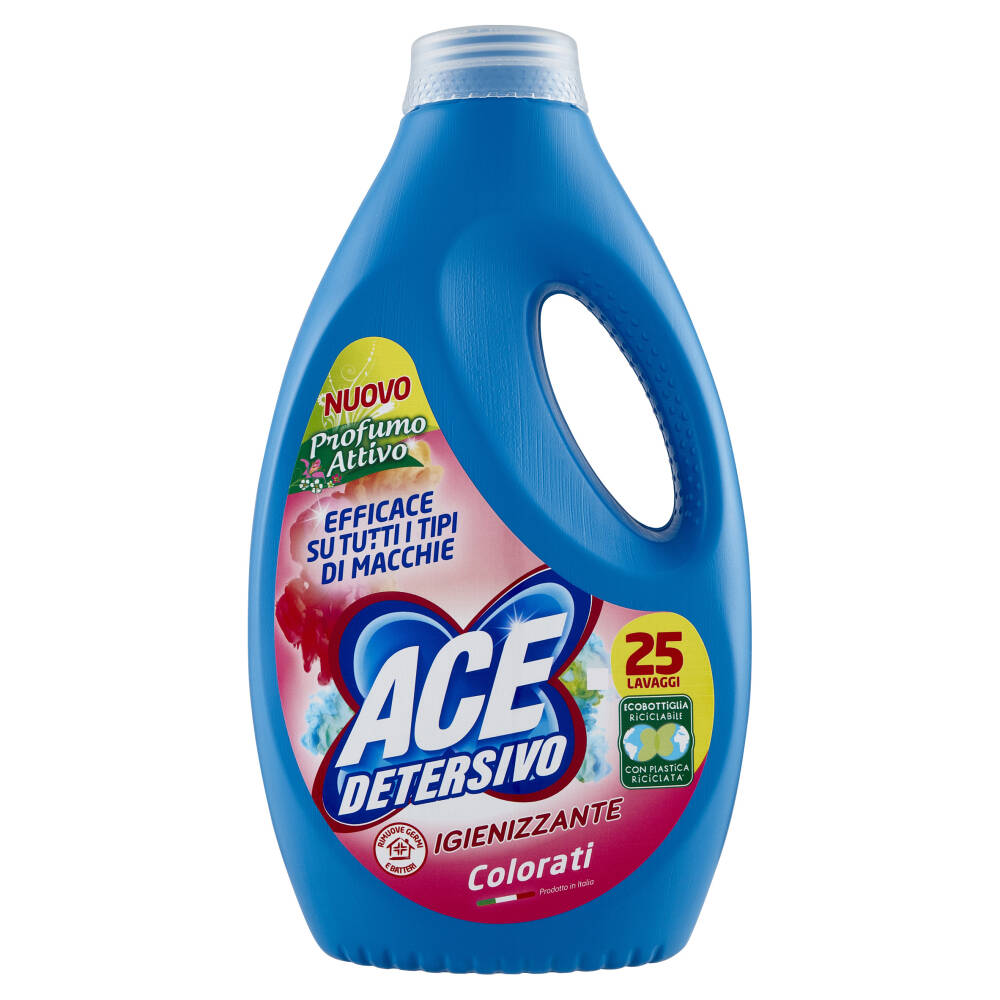Ace Detersivo Igienizzante Colorati 1375 ml | NonPesa.it - Spesa Online