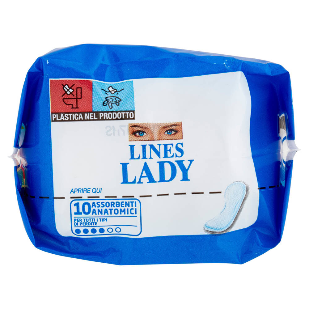 Lines Lady Anatomico 10 pz | NonPesa.it - Spesa Online