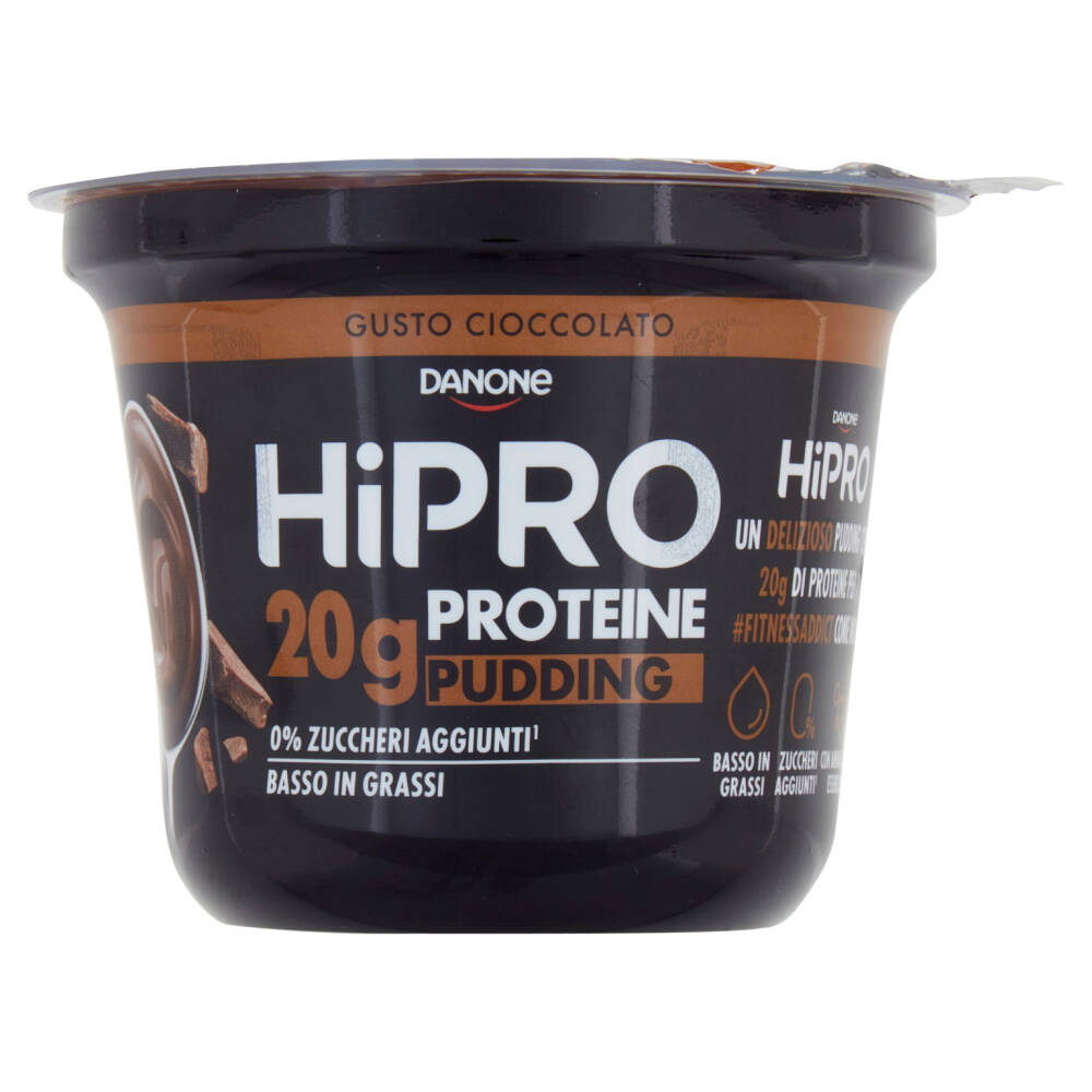 HiPRO Pudding 20g Proteine Gusto Cioccolato 200 g | NonPesa.it - Spesa ...
