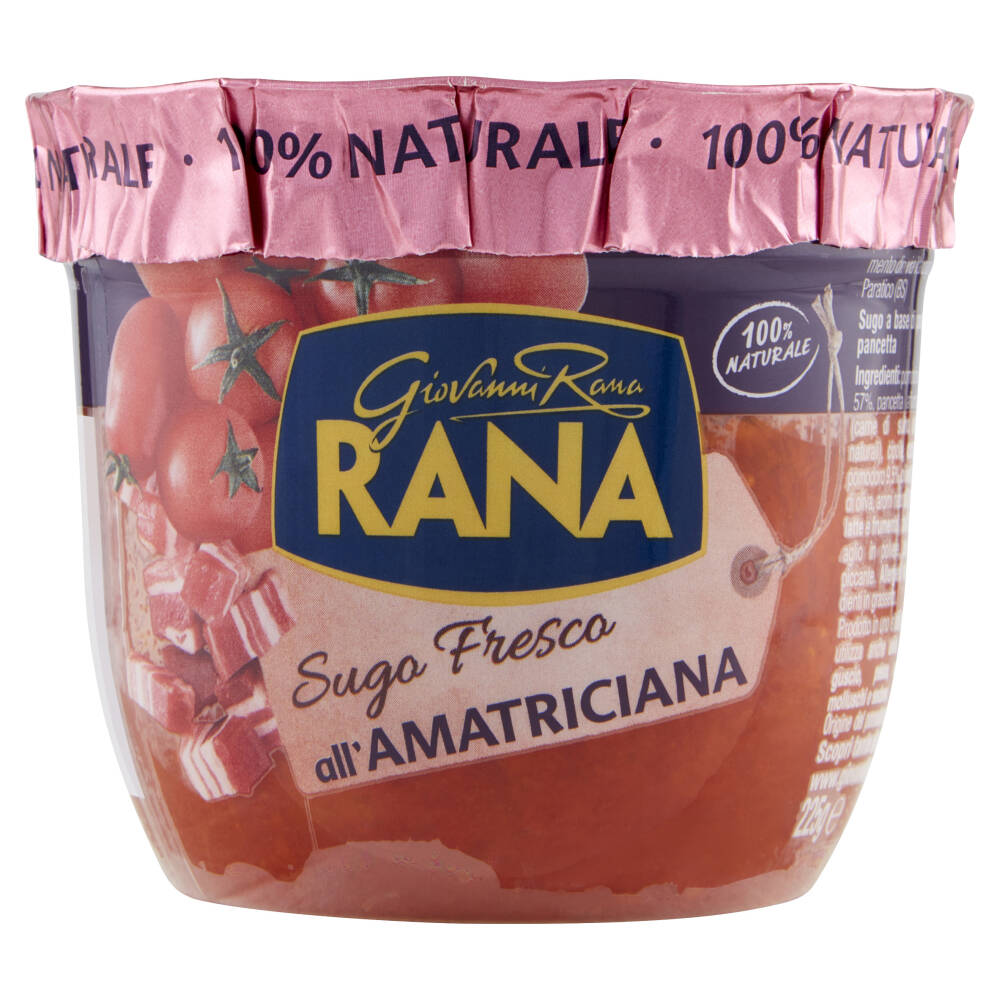 Giovanni Rana Sugo Fresco all'Amatriciana 225 g | NonPesa.it - Spesa Online