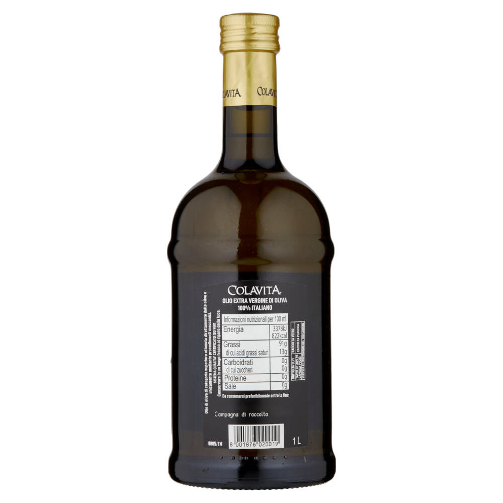 Colavita Olio Extra Vergine di Oliva Selezione Italiana 1 L | NonPesa ...