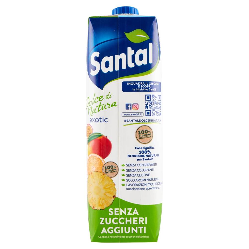 Santàl Dolce di Natura exotic Senza Zuccheri Aggiunti 1000 ml | NonPesa ...