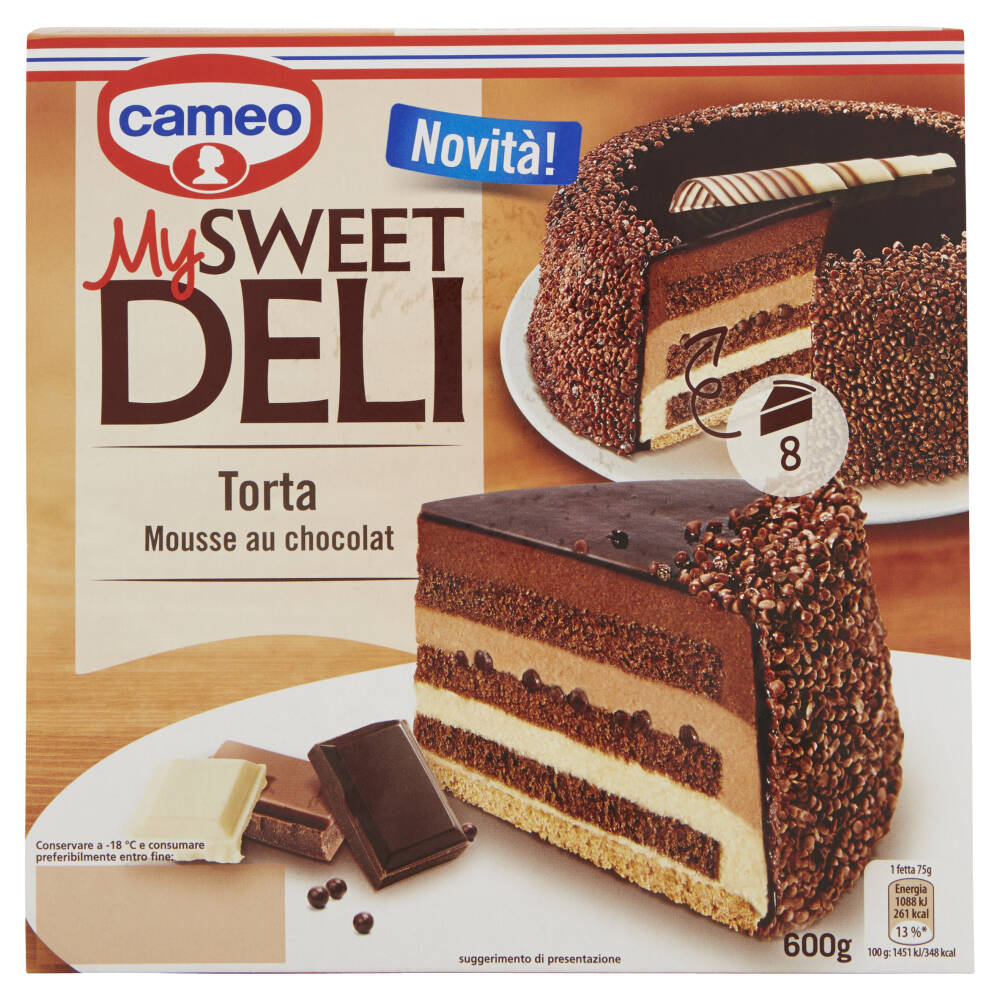 cameo My Sweet Deli Torta Mousse au chocolat 600 g | NonPesa.it - Spesa ...