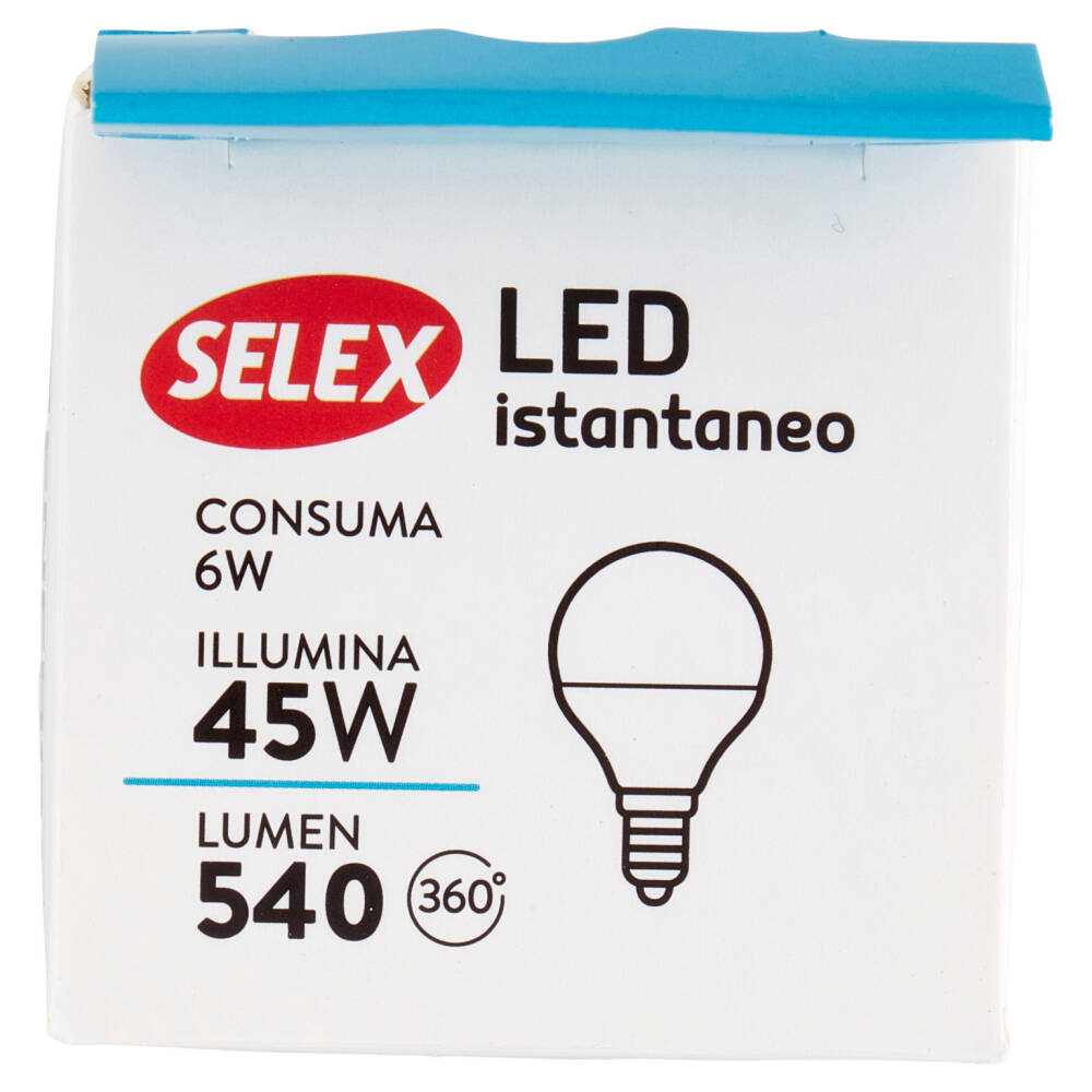 Selex Lampadina Led Sfera E14 6W | NonPesa.it - Spesa Online