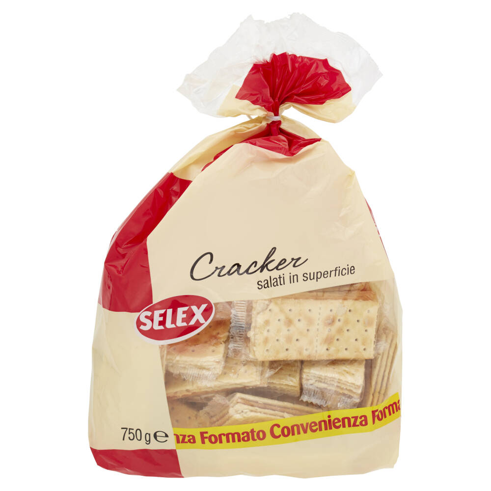Selex Cracker Salati in Superficie 30x25 g | NonPesa.it - Spesa Online