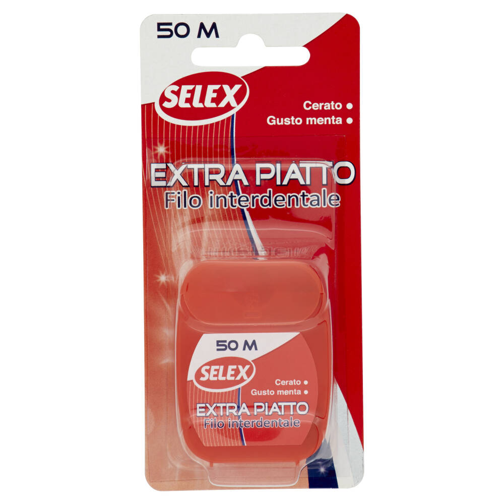 Selex Filo Interdentale Extra Piatto 50 m | NonPesa.it - Spesa Online