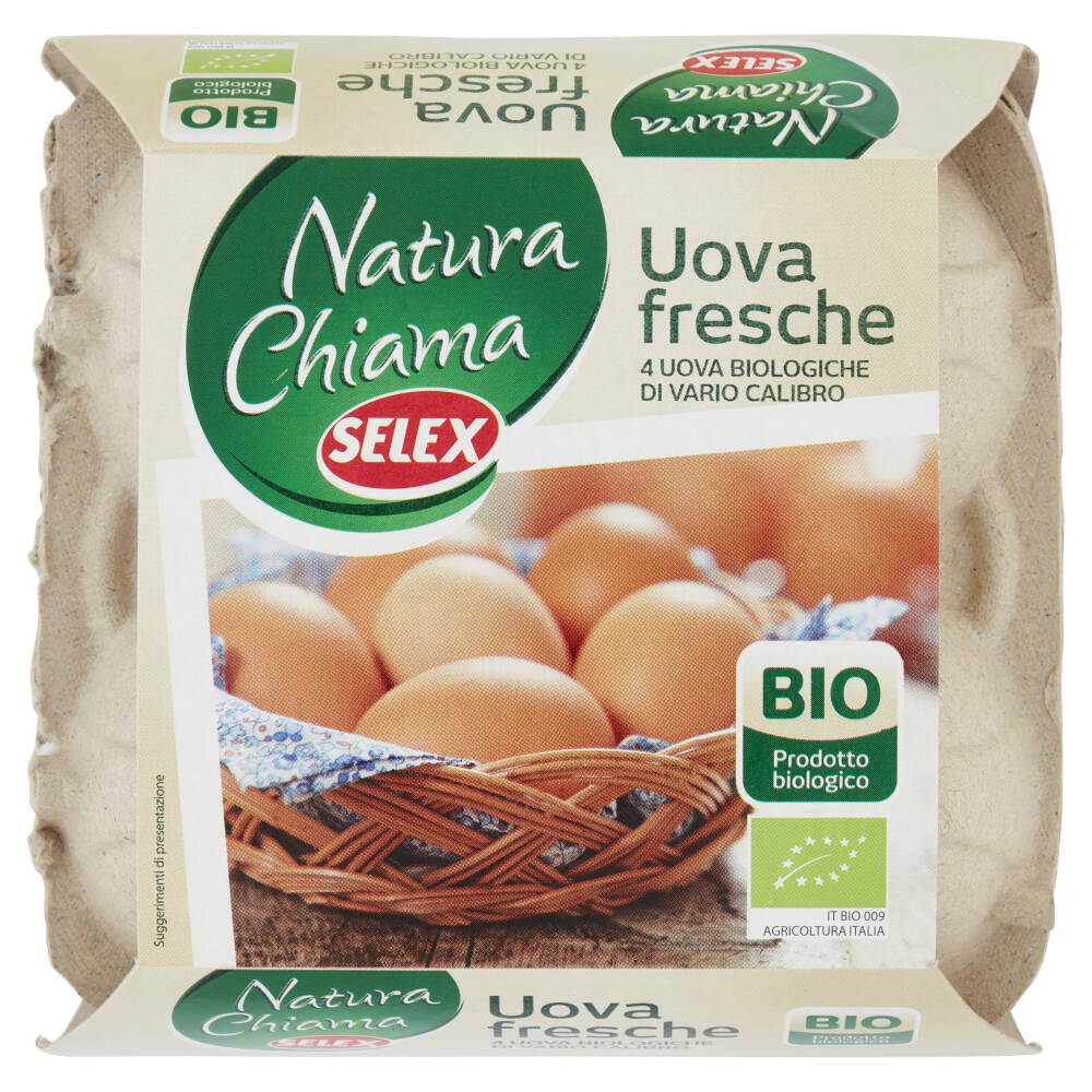 Selex Natura Chiama 4 Uova Fresche di Vario Calibro Biologiche ... Selex Natura Chiama 4 Uova Fresche di Vario Calibro Biologiche ...