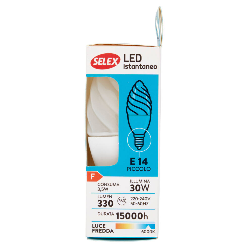 Selex Lampadina Led SMD Torciglione E14 4W | NonPesa.it - Spesa Online