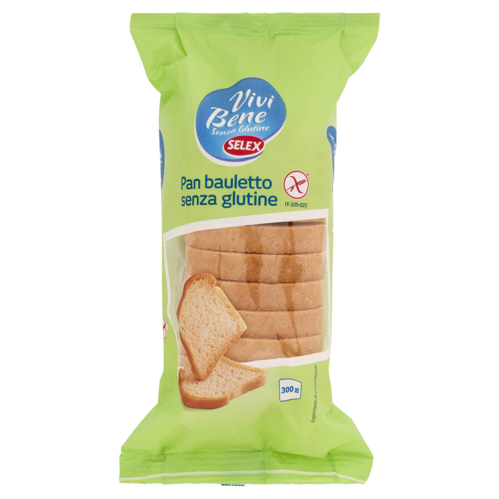 Selex Vivi Bene Senza Glutine Pan Bauletto Senza Glutine 300 gr ...