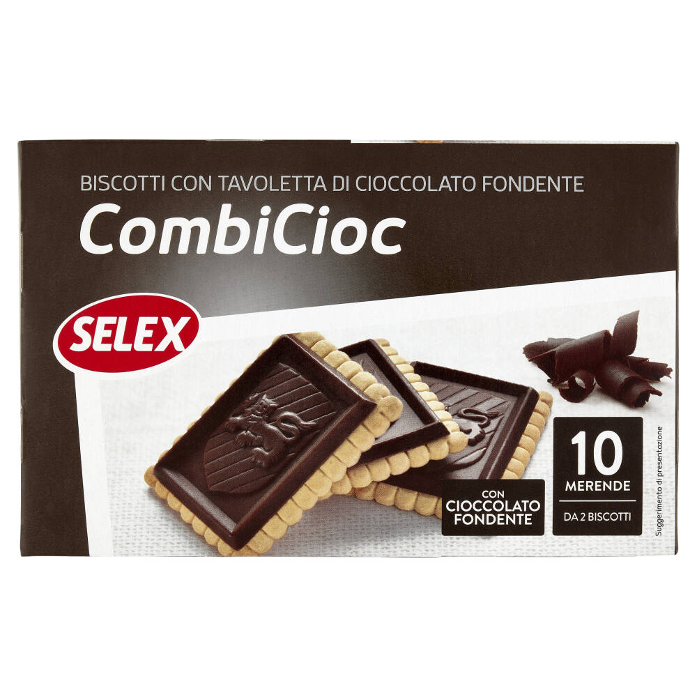 Selex Combicioc con Tavoletta di Cioccolato Fondente 10x25 g | NonPesa ...