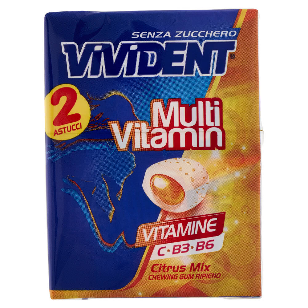 Vivident Multi Vitamin Citrus Mix 2 x 30 g | NonPesa.it - Spesa Online