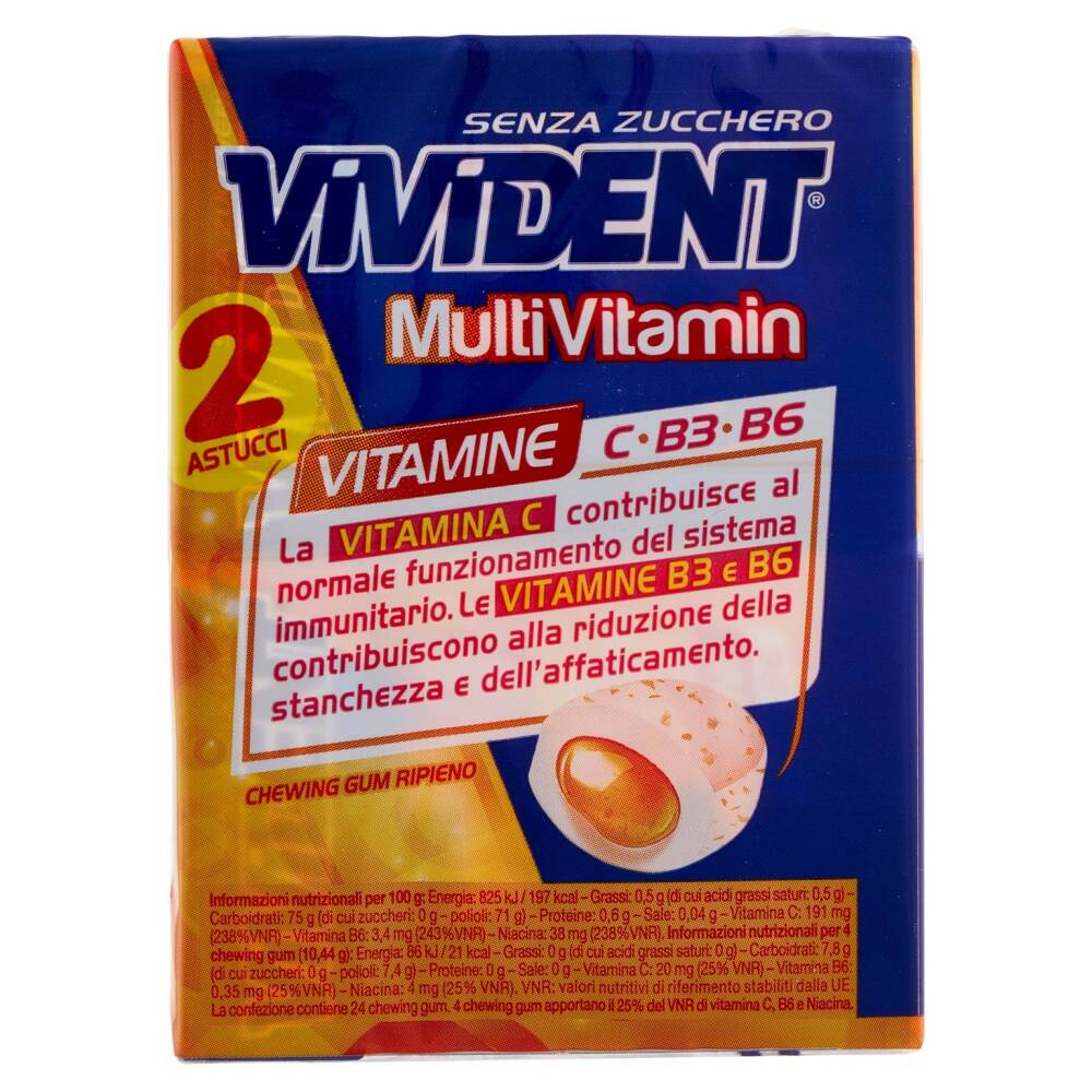 Vivident Multi Vitamin Citrus Mix 2 x 30 g | NonPesa.it - Spesa Online