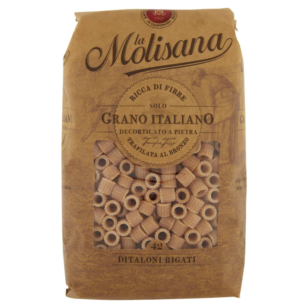 La Molisana integrale 42 Ditaloni Rigati 500 g | NonPesa.it - Spesa Online