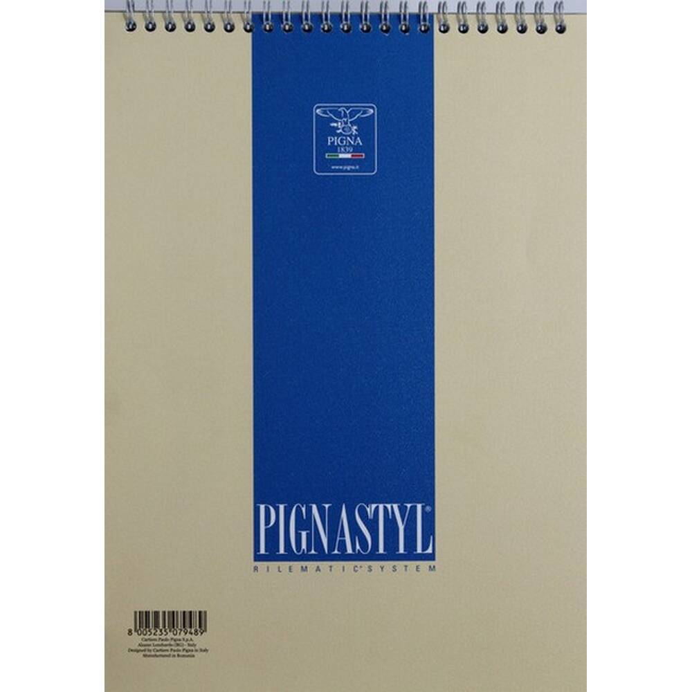 Blocco note spirale a4 da 60 fogli, quadretti 5mm | NonPesa.it - Spesa ...