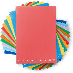 1 maxi quaderno monocromo a righe 1r, fantasia copertine mista ...