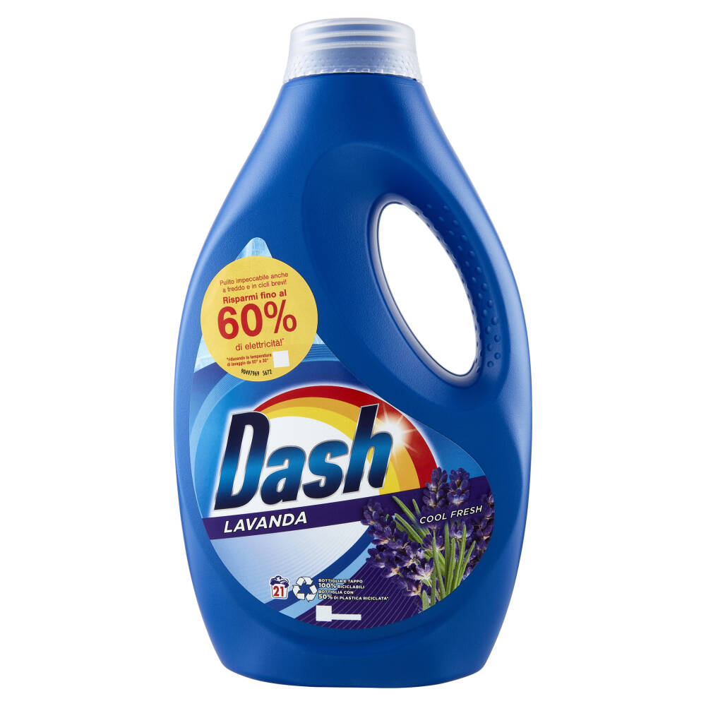 Dash Detersivo Liquido Lavatrice, Lavanda, 21 Lavaggi 1050 ml | NonPesa.it - Spesa Online