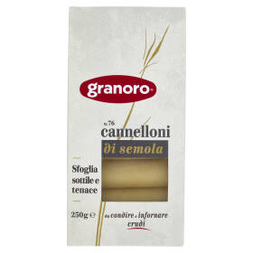 granoro n.76 cannelloni di semola 250 g | NonPesa.it - Spesa Online