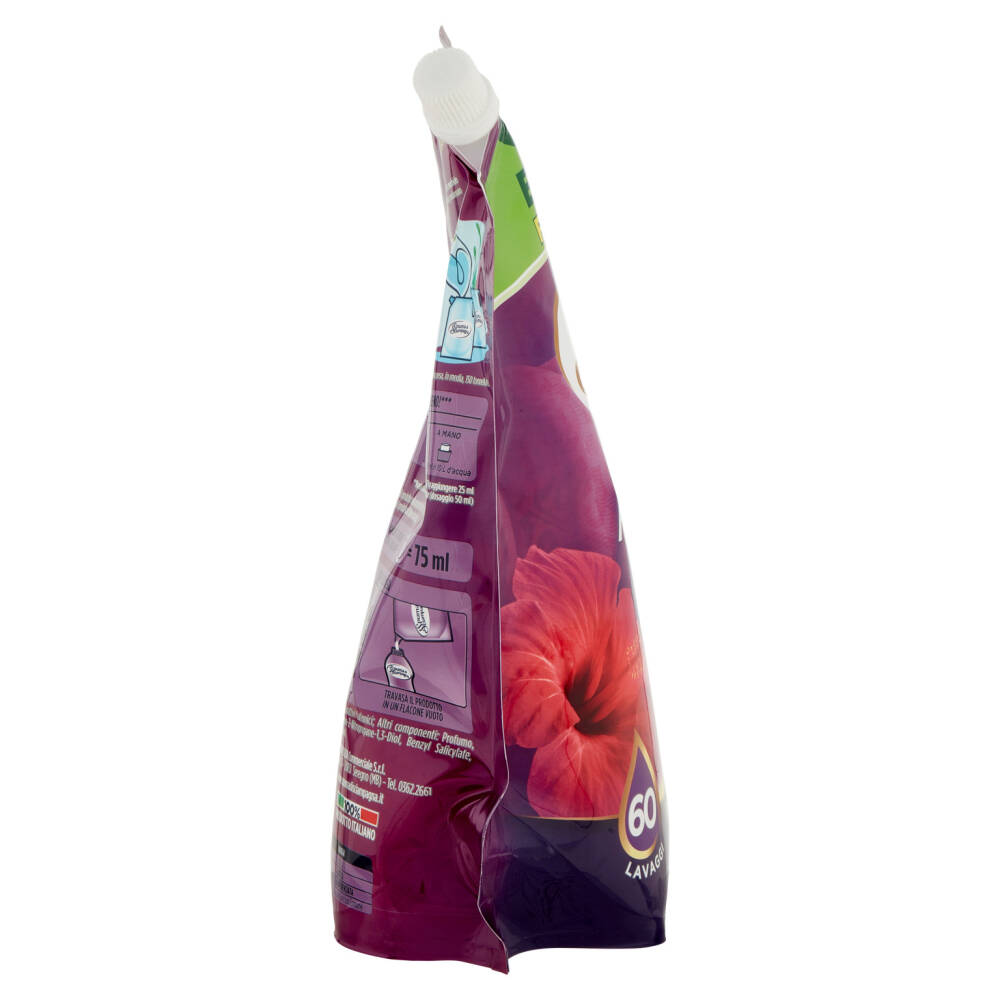 Spuma di Sciampagna Ammorbidente Concentrato Prezioso Ibisco Ecoricarica 1200 ml | NonPesa.it ...