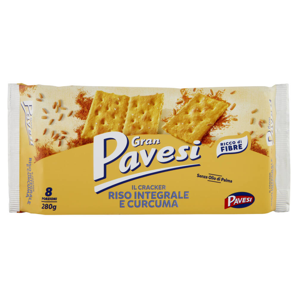Gran Pavesi il Cracker Riso Integrale e Curcuma 280g | NonPesa.it ...