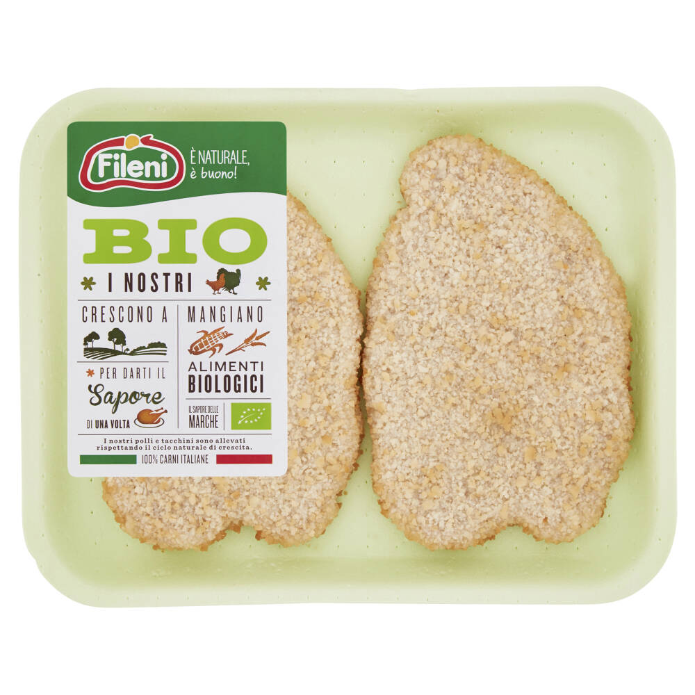 Fileni Bio Cotolette di Petto di Pollo Bio 0,220 kg | NonPesa.it ...