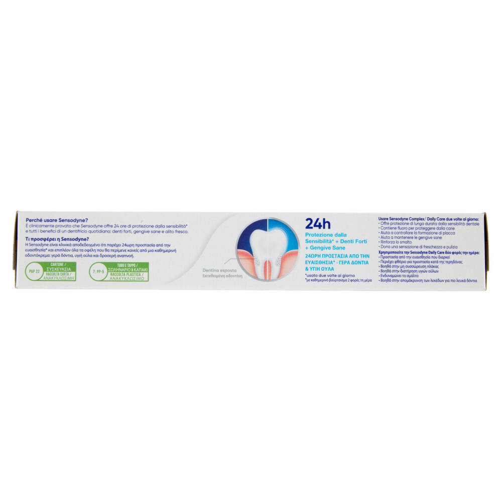 Sensodyne Dentifricio Complex / Daily Care per Denti Sensibili Gengive ...