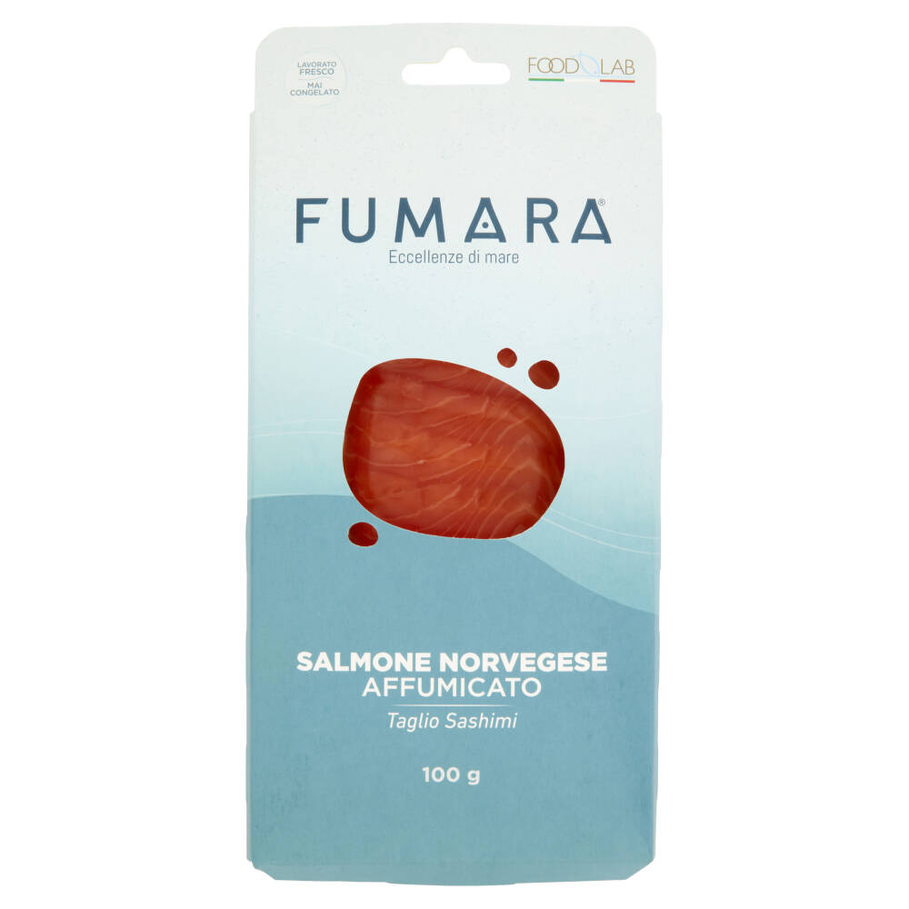 Fumara Salmone Norvegese Affumicato Taglio Sashimi 100 g | NonPesa.it ...
