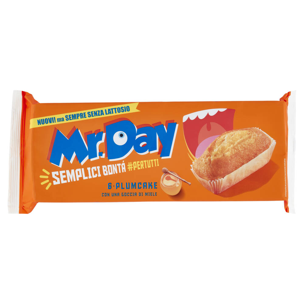 Mr.Day Plumcake con una Goccia di Miele 6 x 31,7 g | NonPesa.it - Spesa Online