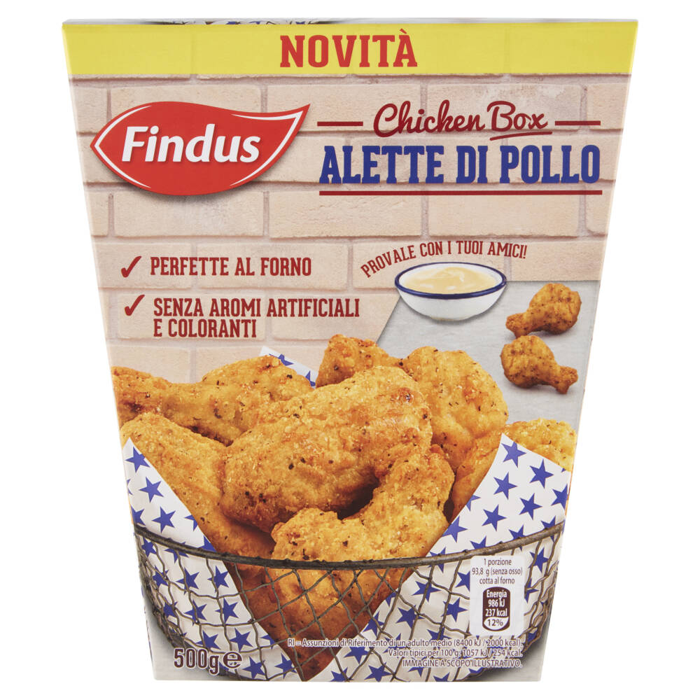 Findus Chicken Box - Alette di Pollo 500g | NonPesa.it - Spesa Online