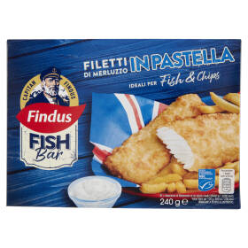 Capitan Findus Fish Bar Filetti di Merluzzo in Pastella 240 g | NonPesa ...