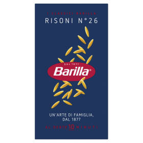Barilla Pasta Risoni n.26 100% Grano Italiano 500 g | NonPesa.it ...
