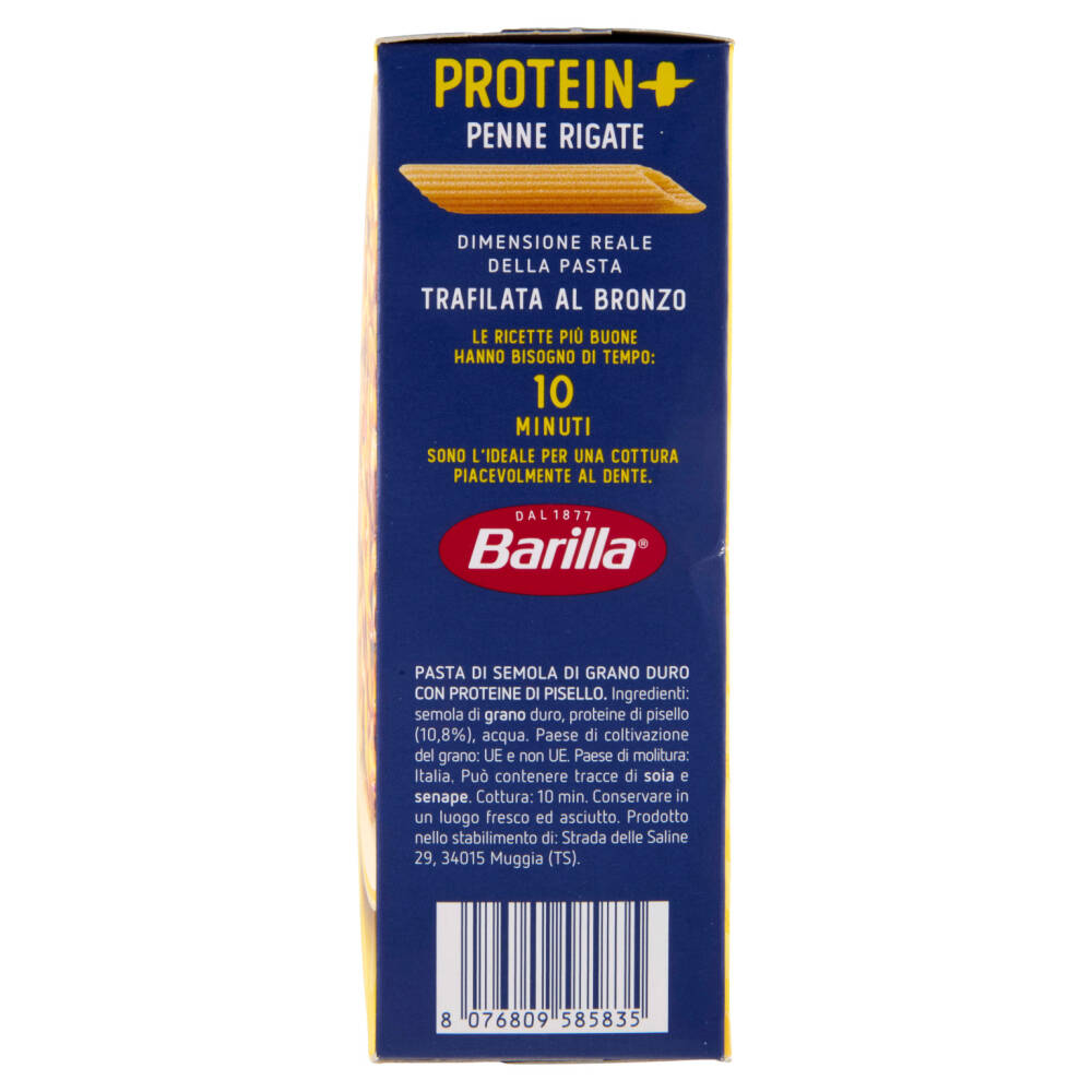 Barilla Protein+ Penne Rigate, Pasta Ricca di Proteine di Origine ...