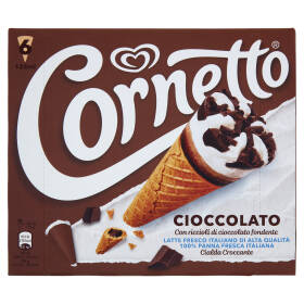 Cornetto Algida Cioccolato 6 Gelati 450 g | NonPesa.it - Spesa Online