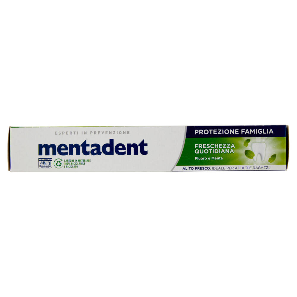 Mentadent Protezione Famiglia Freschezza Quotidiana 75 ml | NonPesa.it ...